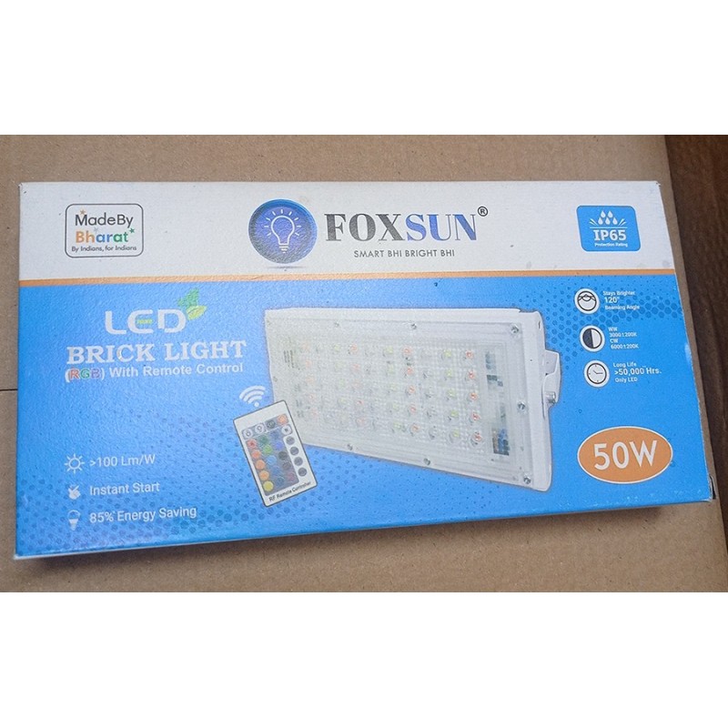 Latest RGB brick light is now in power by YT capacitors.